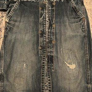 Vintage | Jackets & Coats | Upcycled Patched Distressed Tattered ...